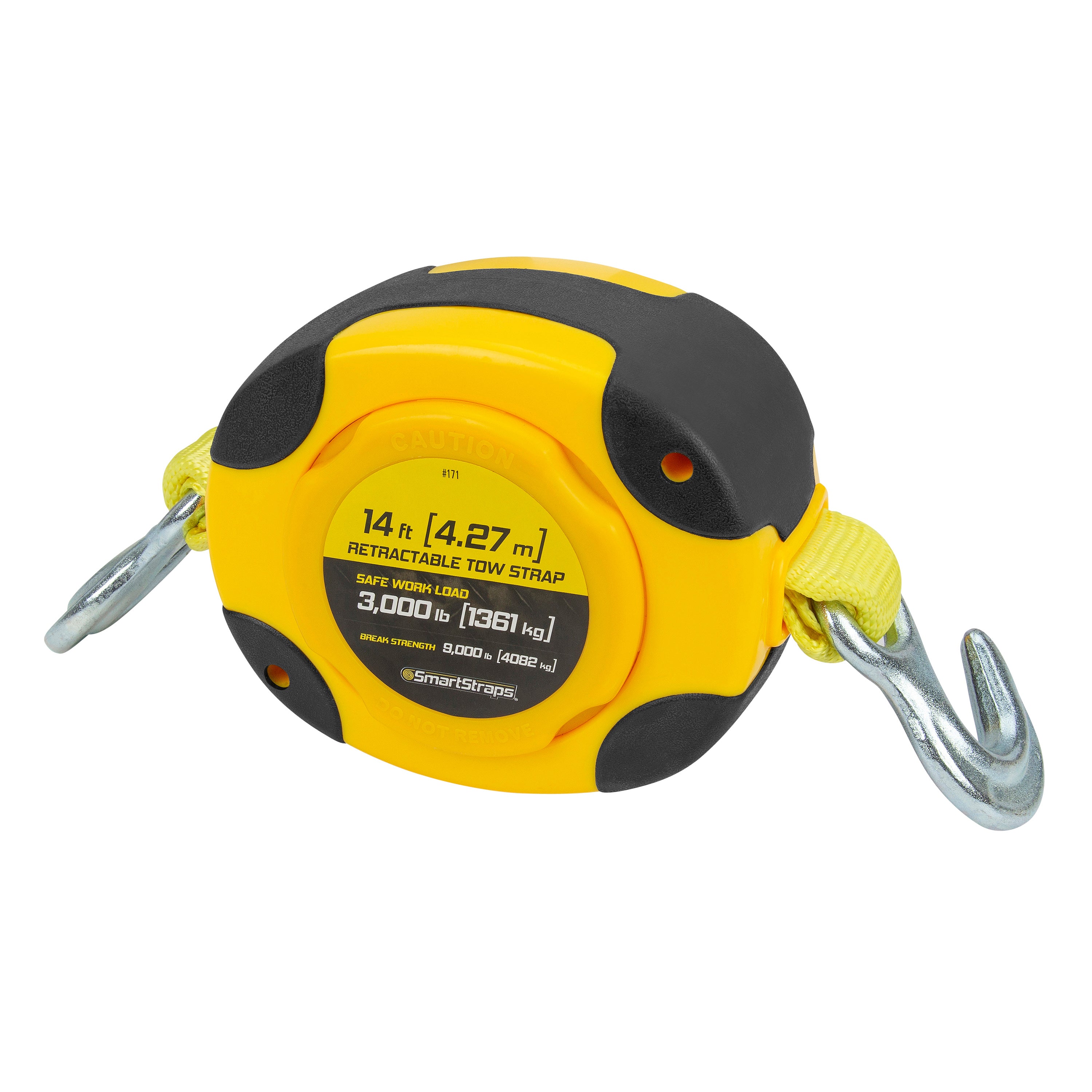 14' 9000 lb Retractable Tow Strap